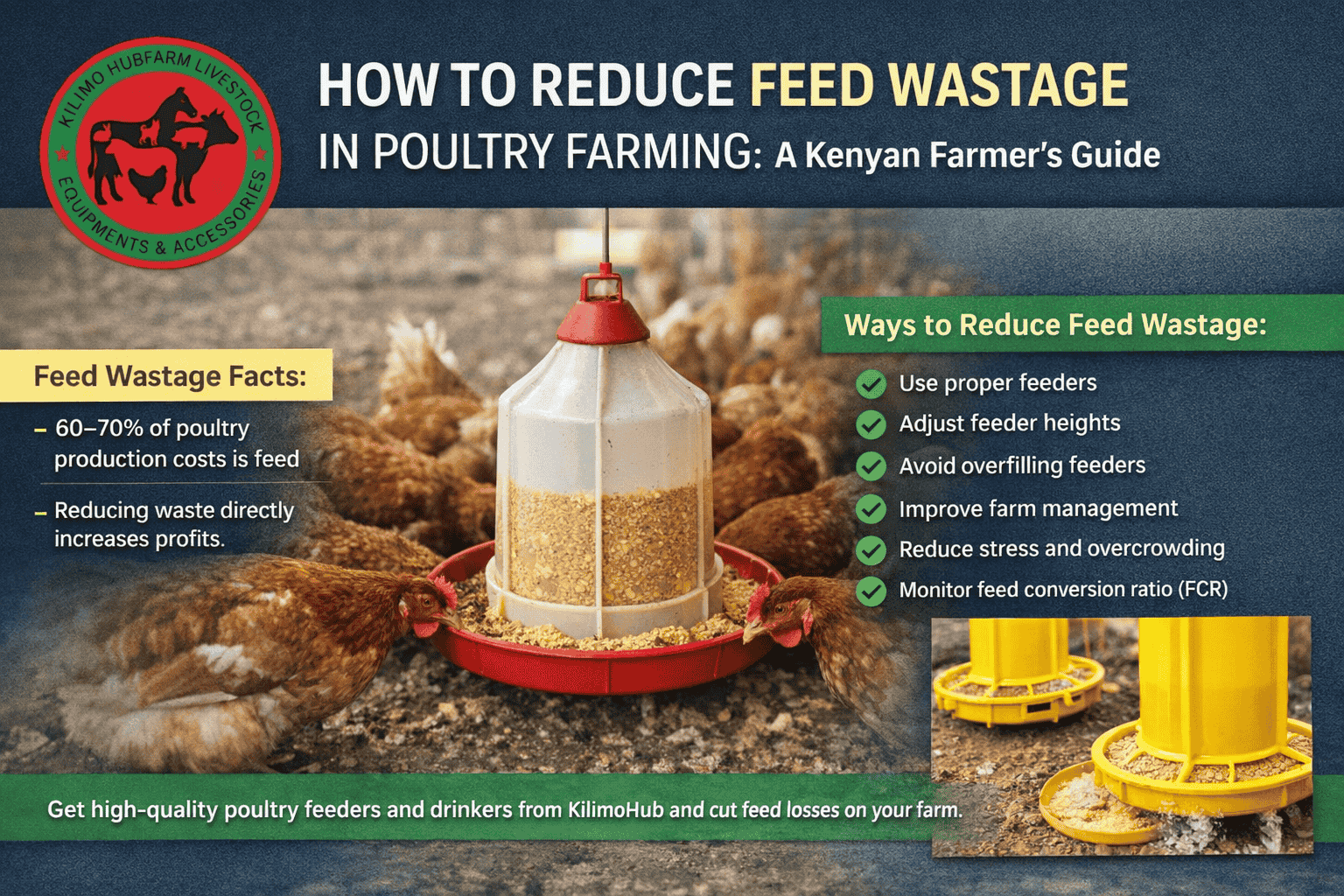How to Reduce Feed Wastage in Poultry Farming (Kenya Guide) - Kilimo ...